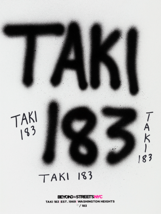 TAKI 183 Enigmatic Pioneer of Modern Street Graffiti – Sprayed Paint ...