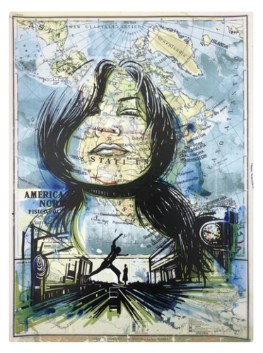 Artistic World of Graffiti Artist Alice Pasquini – Sprayed Paint Art ...
