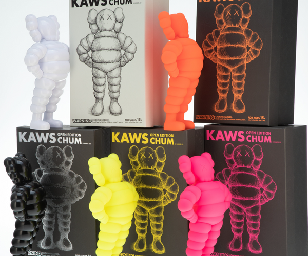 Iconic KAWS Companion Characters by Brian Donnelly – Sprayed Paint Art ...