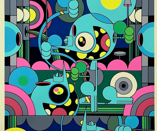 Dalek's Artistic Universe- James Marshall in Contemporary Art – Sprayed ...