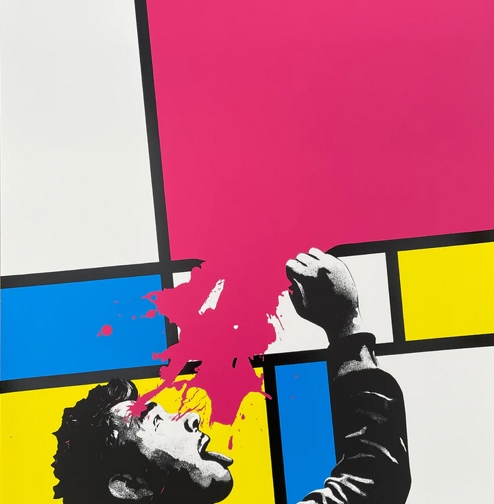 Piet Mondrian Master of Abstract Modernism Graffiti Pop Art – Sprayed ...
