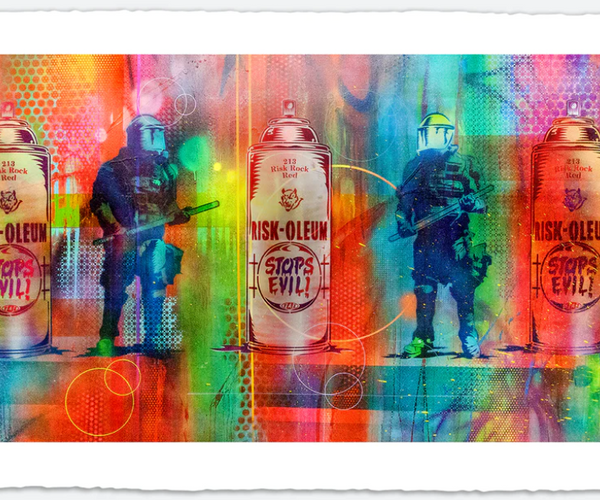 Taz- Jim Evans> Pop Artist Graffiti Street Artworks – Sprayed Paint Art ...