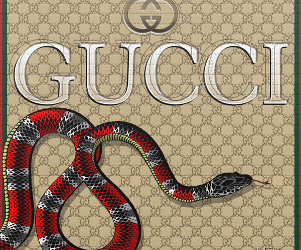 Gucci Graffiti Street Pop Art – Sprayed Paint Art Collection