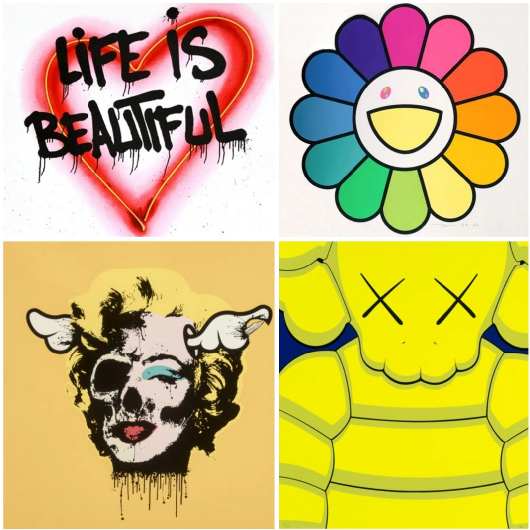 Bold Urban Street Art & Graffiti-Inspired Pop Art | Sprayed Paint ...