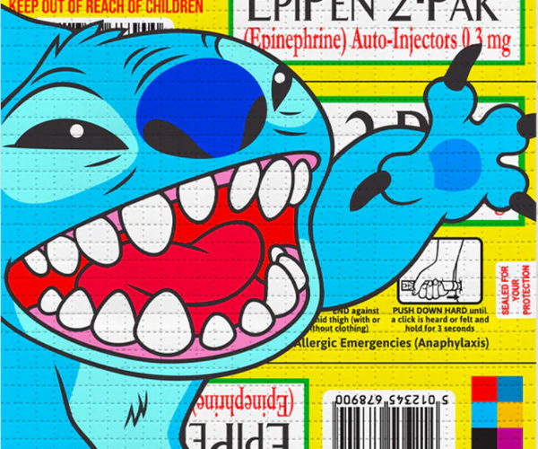 Lilo & Stitch Graffiti Street Pop Art – Sprayed Paint Art Collection
