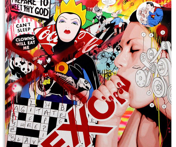 Ben Frost> Pop Artist Graffiti Street Artworks – Sprayed Paint Art ...