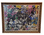 Absolute Ali Unique Original Spray Paint Silkscreen by Mr Brainwash- T ...