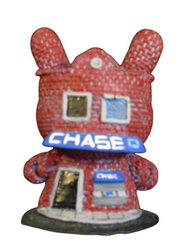 Chase Bank Original Dunny Town Art Toy by Task One – Sprayed Paint Art ...