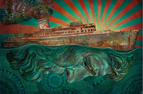 Elysian Voyage Archival Print by Beau Stanton – Sprayed Paint Art ...