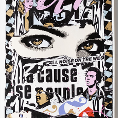 Heist Eyes HPM Stencil Spray Paint Silkscreen by Prefab77 – Sprayed ...