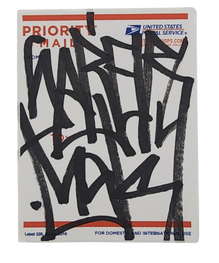 Priority Mail 228-2016 Slap-Up Label Sticker Original Tag Art by Saber ...