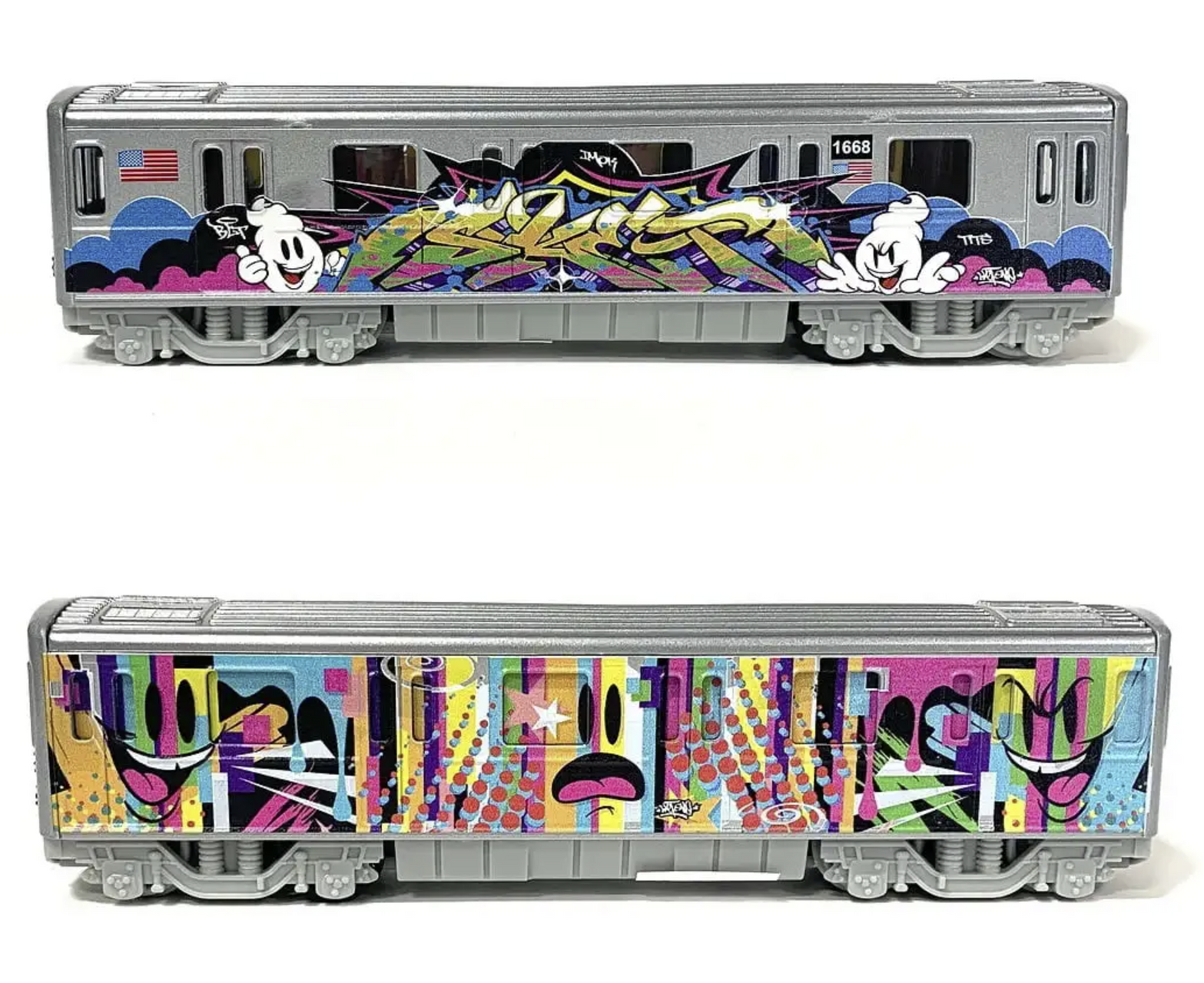 The Phase Train MTA Subway Train Car by Sket One – Sprayed Paint Art ...