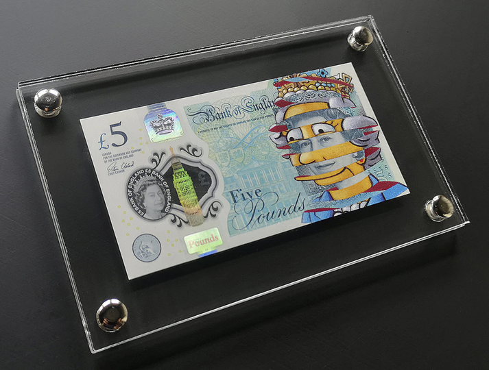 C.R.E.A.M. UK Edition Giclee DTG Print Pound Money by Super A – Sprayed ...