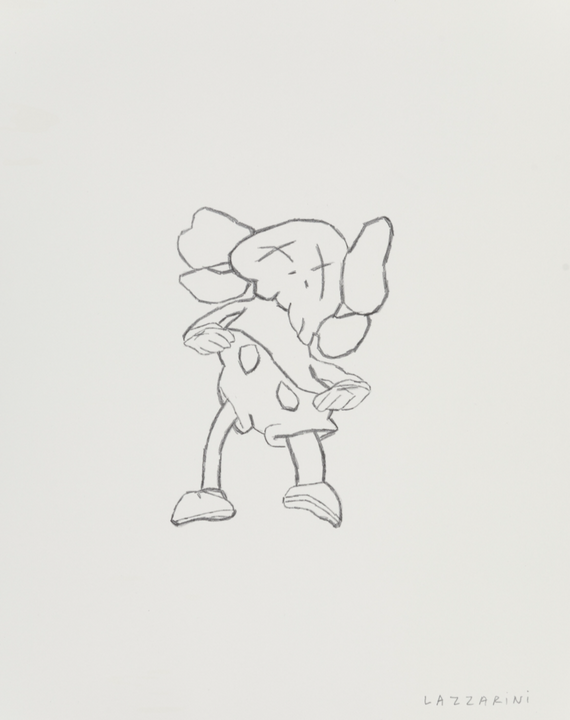 Companion Model Drawing Original Graphite Drawing by Robert Lazzarini ...