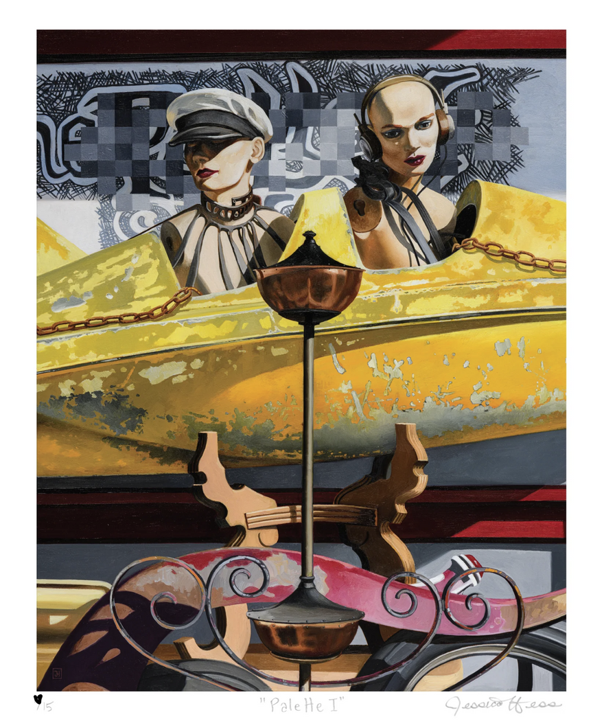 Palette I Archival Print by Jessica Hess – Sprayed Paint Art Collection