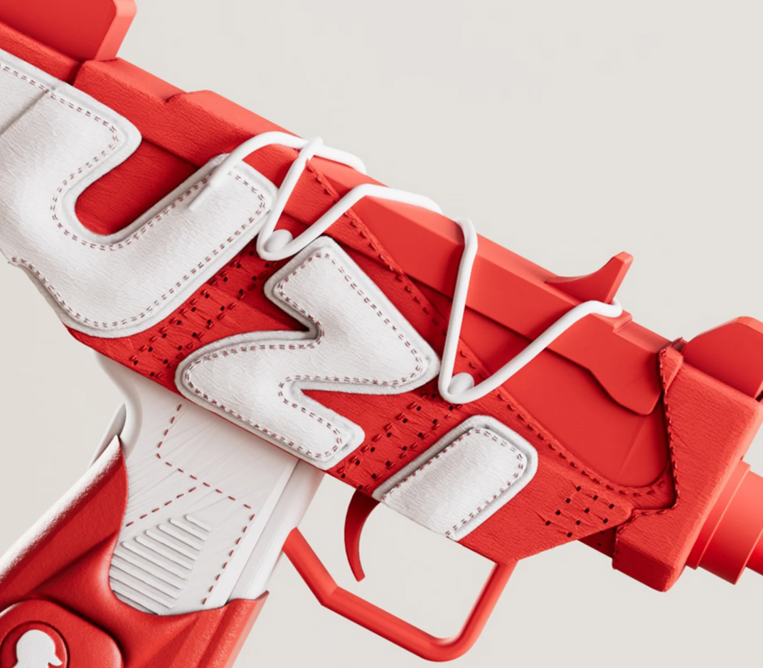 Tempo 75% Gun Art Sculpture by J-LDN aka Jack London – Sprayed Paint ...