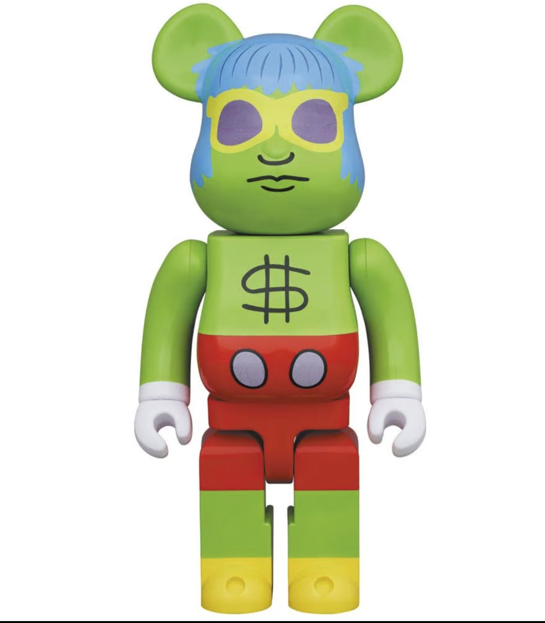 Andy Mouse Keith Haring 400% Be@rbrick by Medicom Toy – Sprayed Paint ...