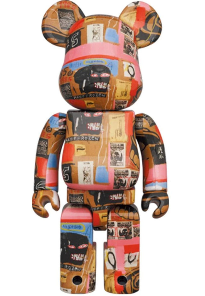Andy Warhol X Jean Michel Basquiat #2 100% 400% Be@rbrick Art by Medic – Sprayed Paint Art ...
