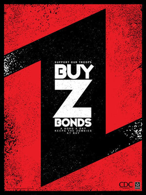Buy Z-Bonds Silkscreen Print by Ron Guyatt – Sprayed Paint Art Collection
