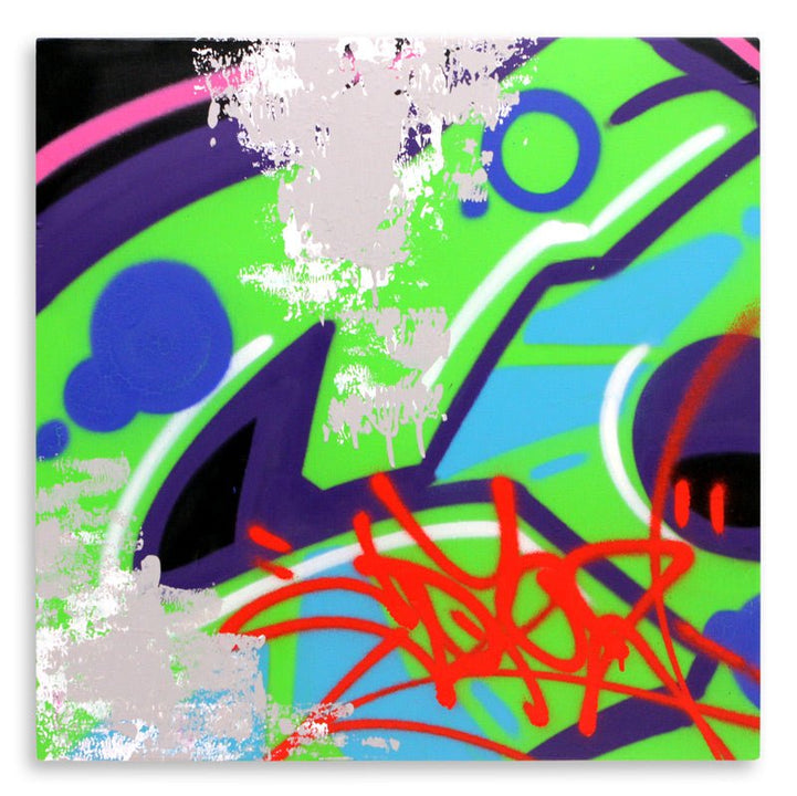 Detroit Series 16 Original Spray Paint Acrylic Painting by Cope2- Fern ...