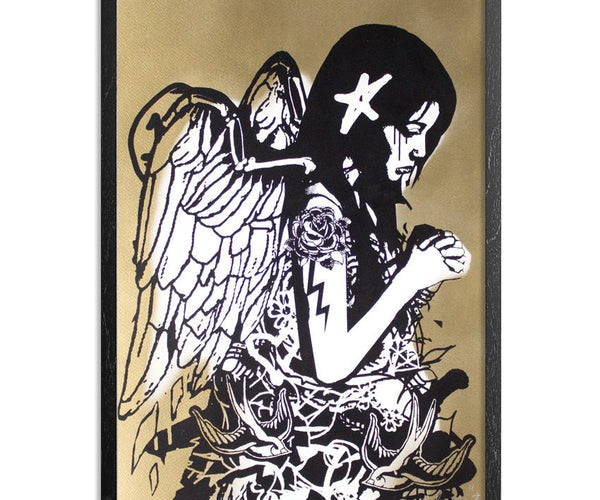 fallen angel stencil