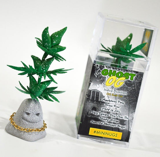 Ghost OG Mini Nugs Sculpture by Nugg Life NY- Ian Ziobrowski – Sprayed ...