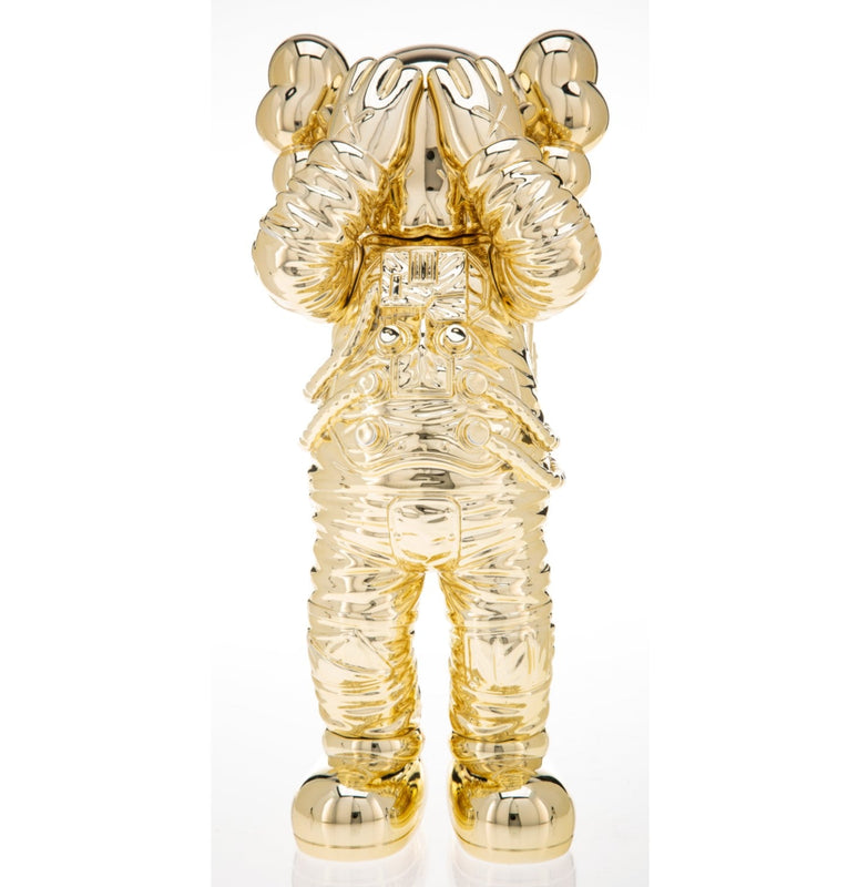 Holiday Space- Gold Fine Art Toy by Kaws- Brian Donnelly – Sprayed ...