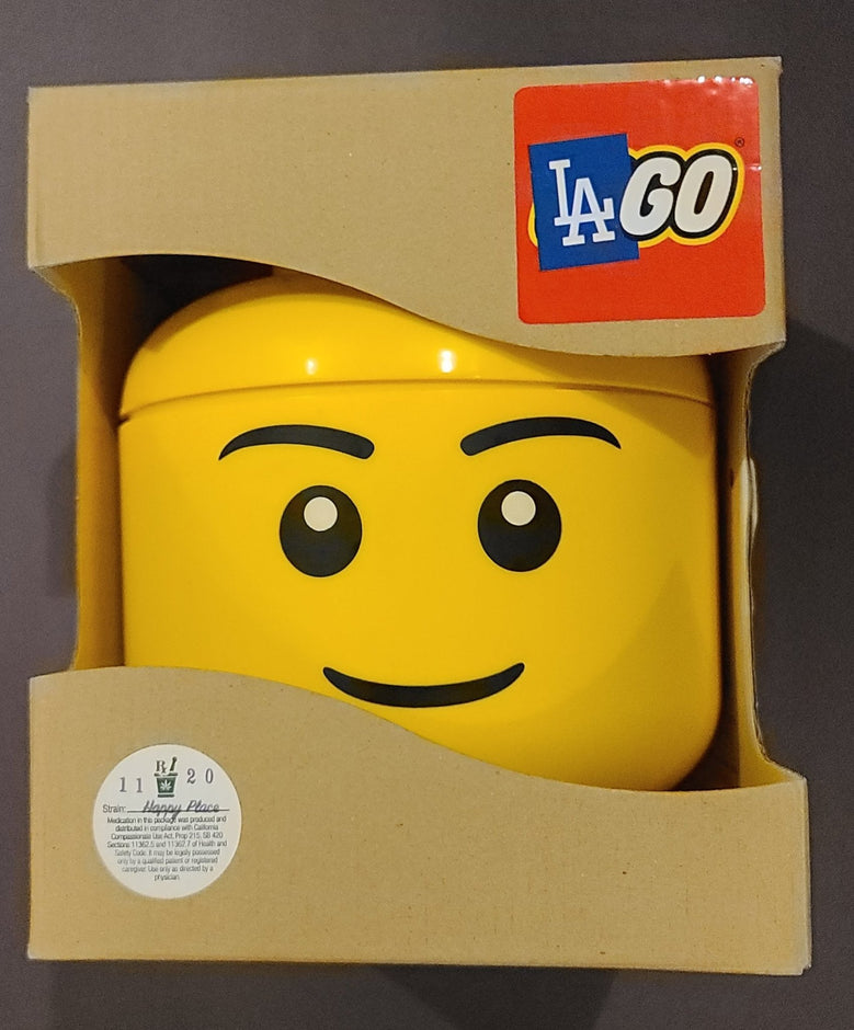 LAGO Clone Kit Super Size Head Marijuana Cannabis Lego Art Sculpture O ...