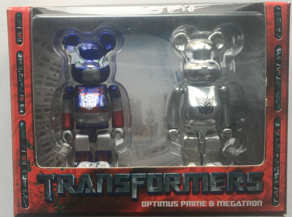 Optimus Prime Megatron Transformers Set 100% Be@rbrick – Sprayed Paint ...