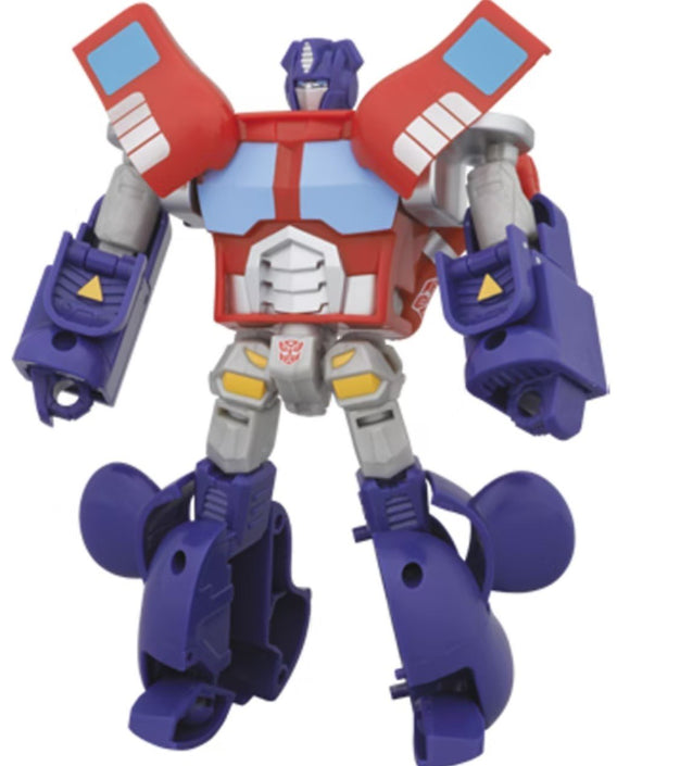 Optimus Prime Transformers- Blue/Red 200% Be@rbrick – Sprayed Paint Art ...