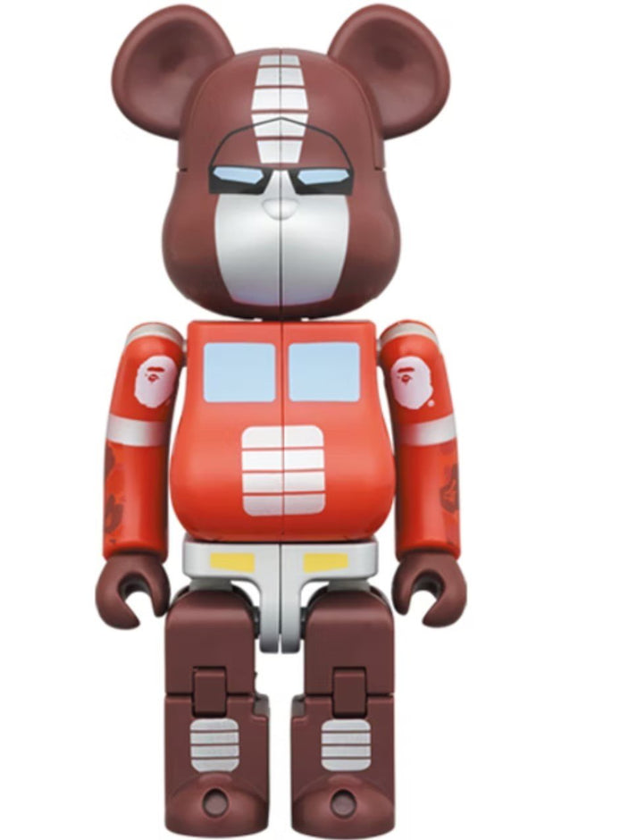 Optimus Prime Transformers Red 200% Be@rbrick x Bape- A Bathing Ape ...