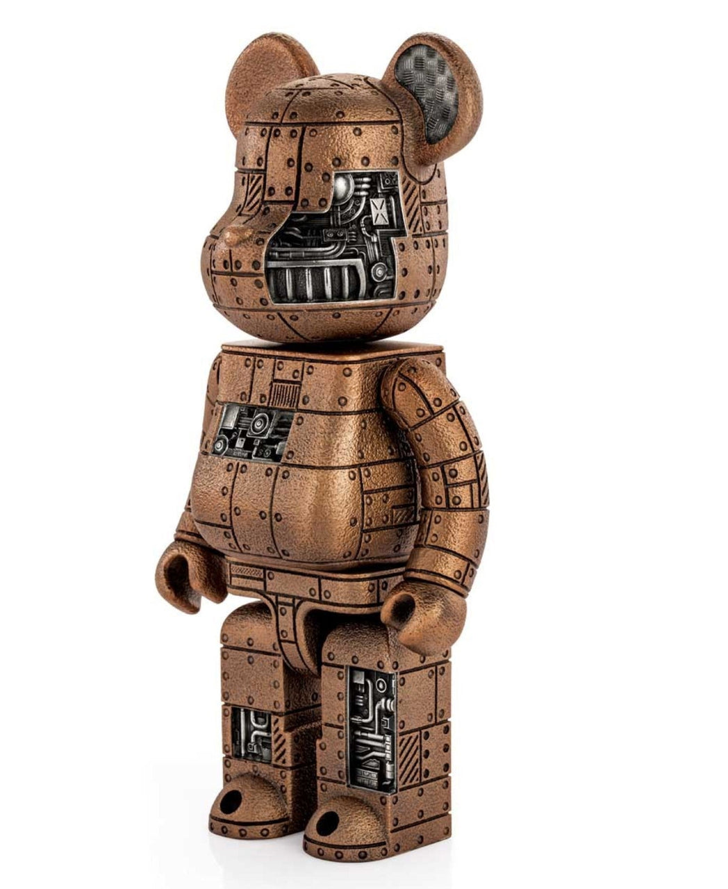 Royal Selangor Steampunk 400% Bearbrick Be@rbrick – Sprayed Paint Art ...