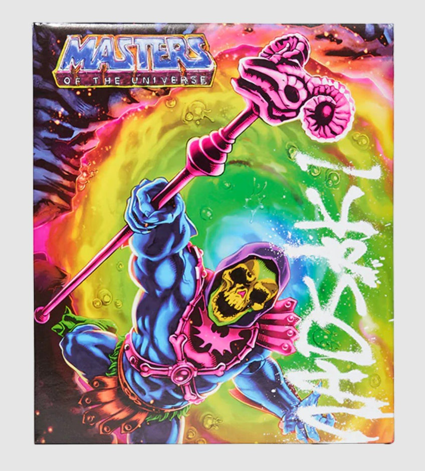 Skeletor MOTU Art Toy Sculpture by Madsaki – Sprayed Paint Art Collection