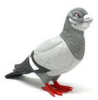 由 Ron English 设计的 Staple Grin Pigeon 单色艺术玩具 - POPaganda x Jeff Stapl ...